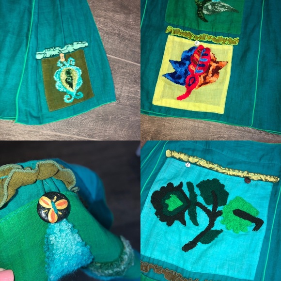 Paul Ropp | Skirts | Paul Ropp Vintage Bohemian Boho Long Wrap Skirt S ...